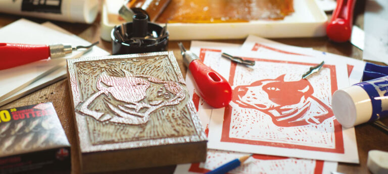 Te lo contamos todo sobre el grabado en linoleum y otros soportes
